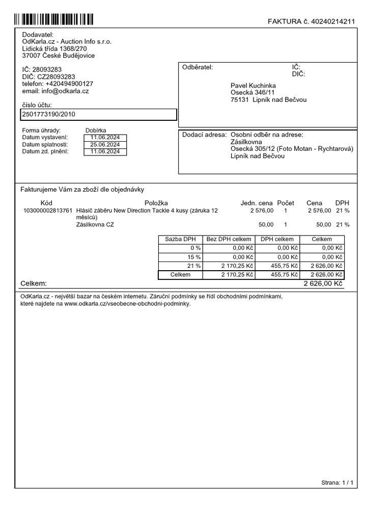 faktura-668422 | PDF