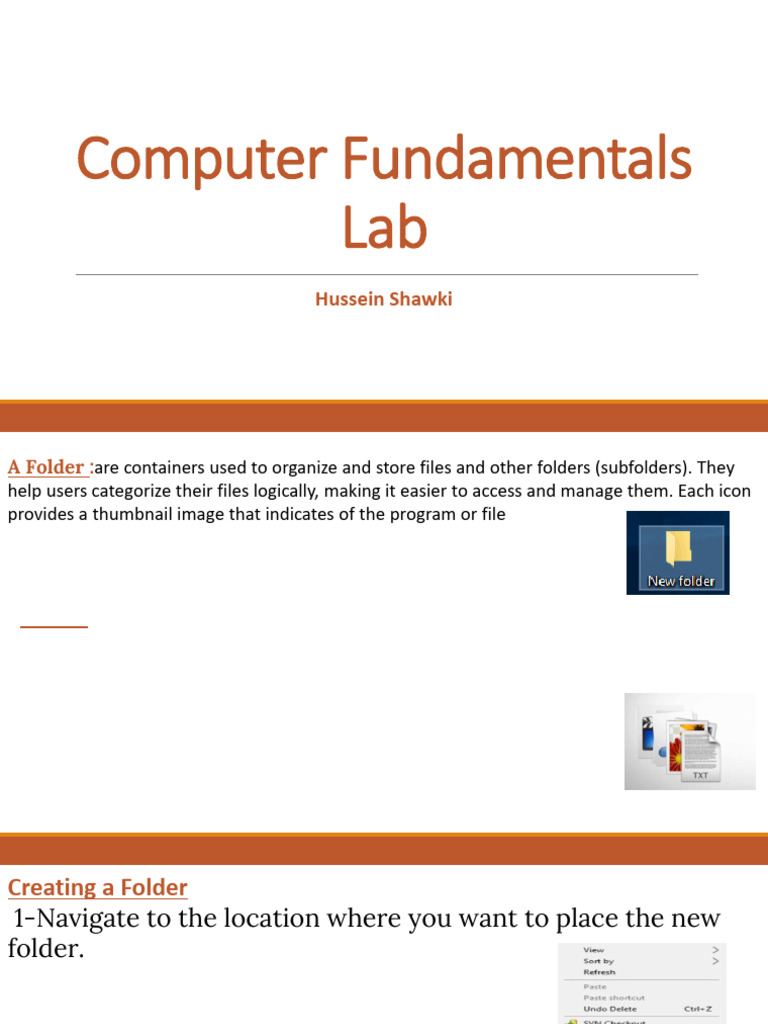 Computer Fundamentals Lab-2 | PDF | Computer File | System Software