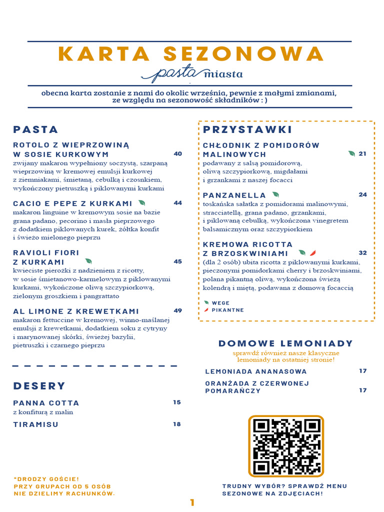 Menu POL | PDF