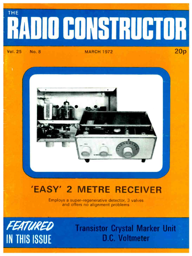 RADIO CONSTRUCTOR 1972-03 | PDF | Amplifier | Electronic Oscillator