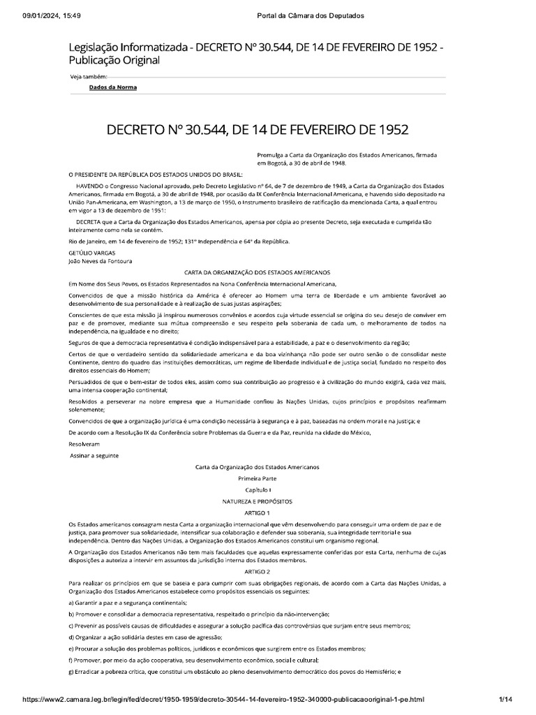Decreto-30544 1952 | PDF