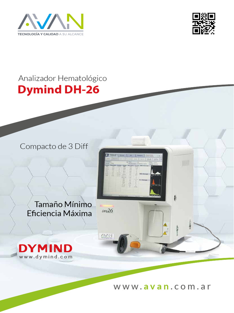 Analizador Hematológico Dymind DH-26 | PDF | Ingeniería Informática ...