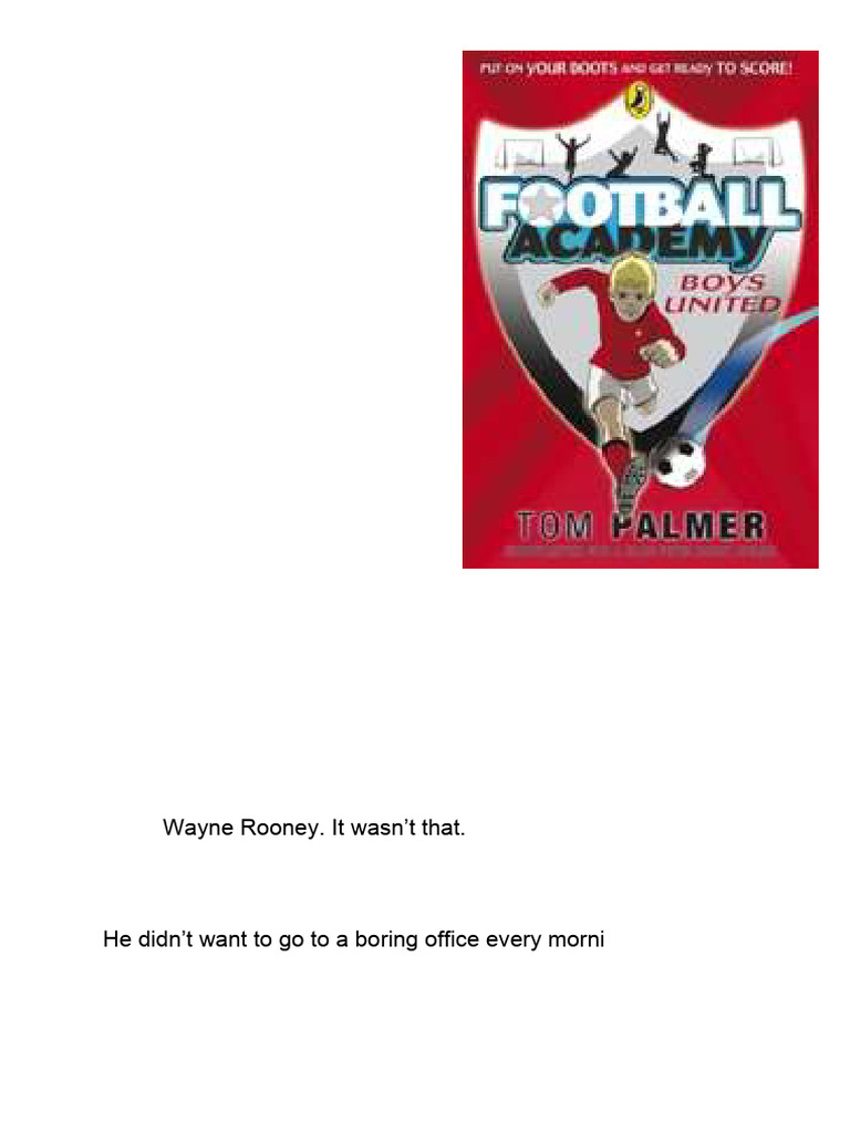 Boys United: Jake's Football Dream | PDF