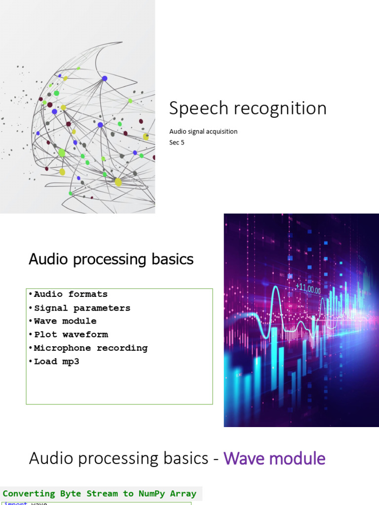 Sec 5 - Audio Signal Acquisition - Record & Load mp3 | PDF | Digital ...