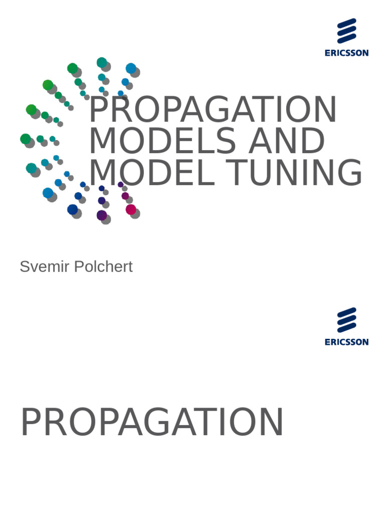 Propagation Models and Model Tuning | PDF | Radio Propagation | Waves