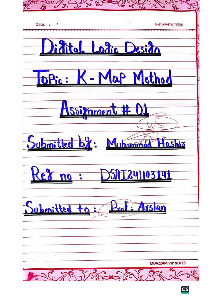 DLD Assignment 1 - Compressed | PDF