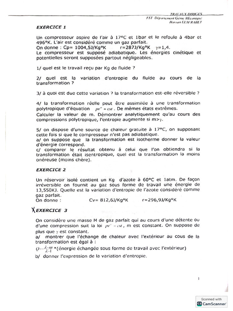 TD1_ Machines thermiques | PDF
