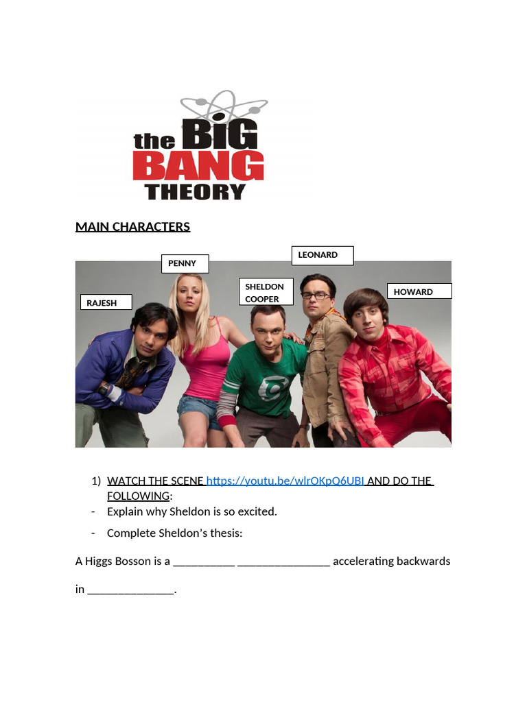 Video - Stephen Hawking in The Big Bang Theory | PDF