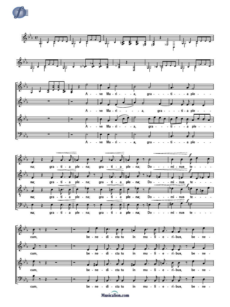 10 Rossini Ave Maria | PDF