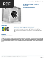 Catalog Systemair IN CDRE D | PDF | Decibel | Duct (Flow)