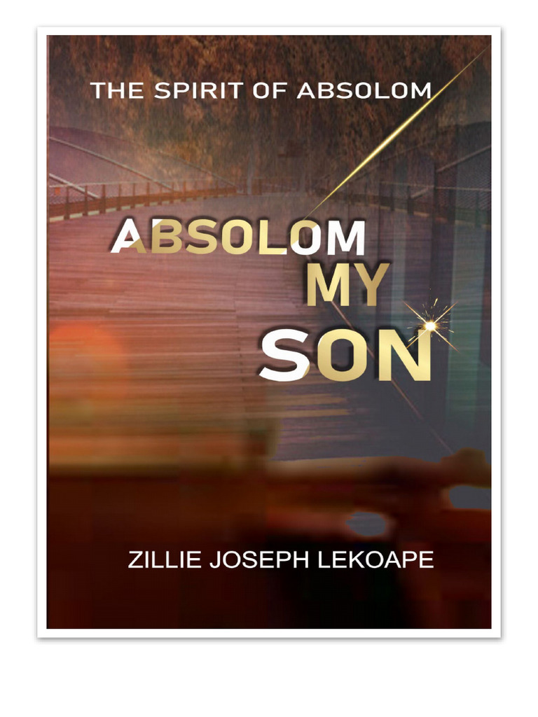 The Spirit of Absalom 24 (Autosaved) | PDF | Anger | Emotions