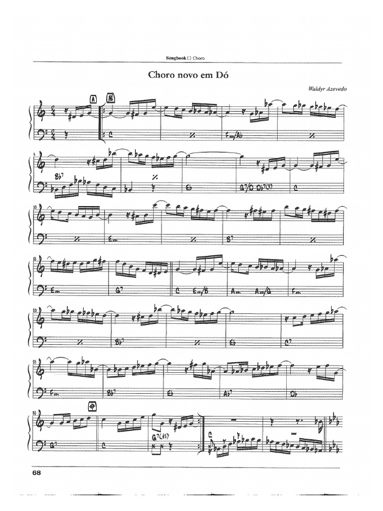 Choro Novo em Dó | PDF