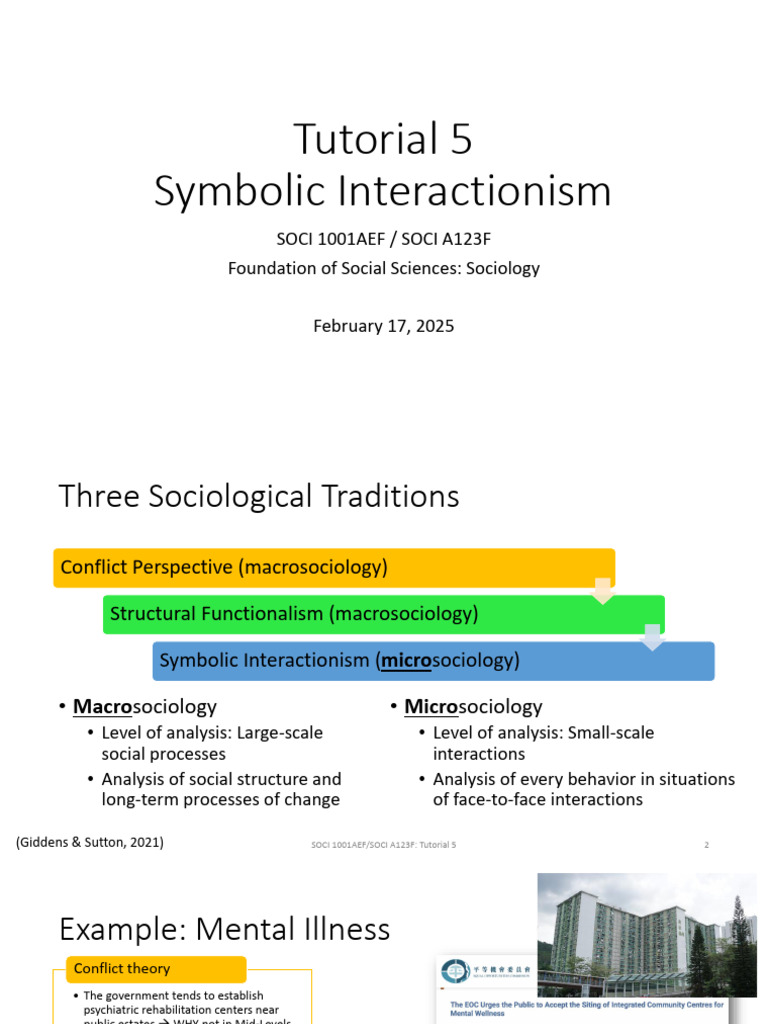 Understanding Symbolic Interactionism in Sociology | PDF ...