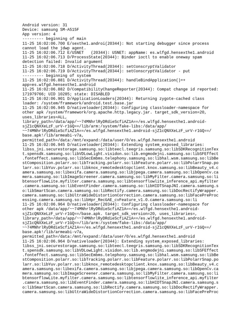 Crashlog | PDF | Software | Computing
