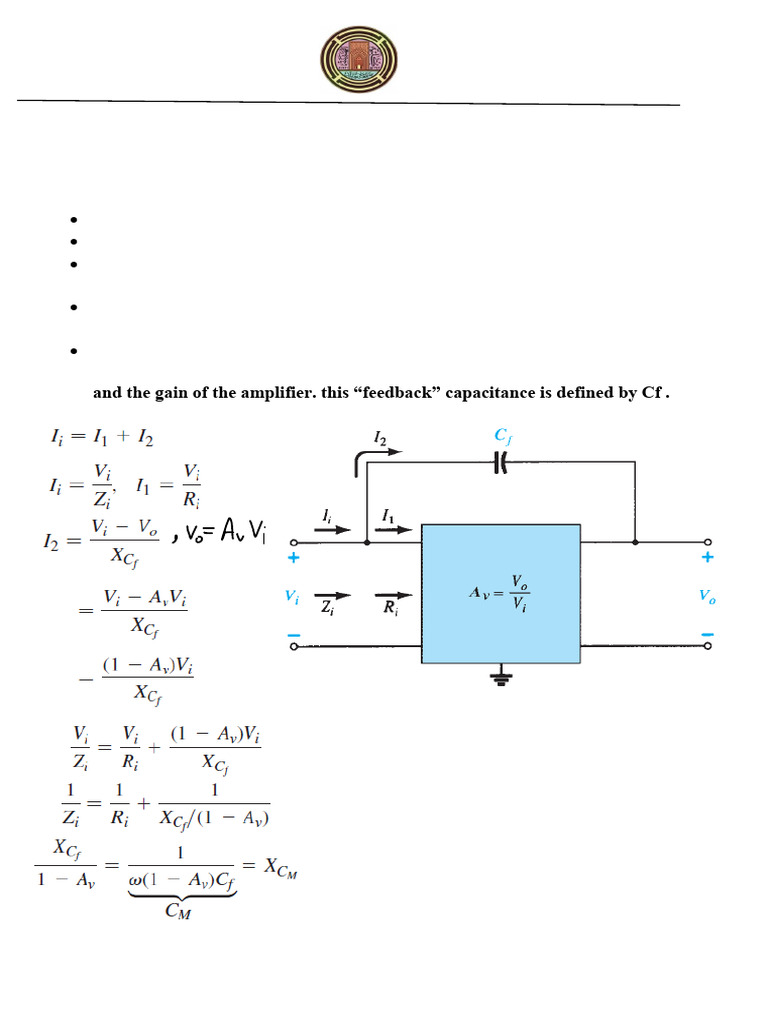 Elec - 20 - BJT and JFET Frequency Response | PDF | Amplifier | Capacitance