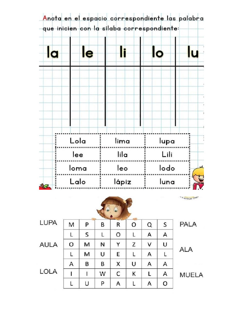 Trabajo Silaba 3 | PDF
