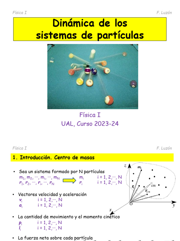 Tema 3 | PDF | Momento angular | Las leyes del movimiento de Newton