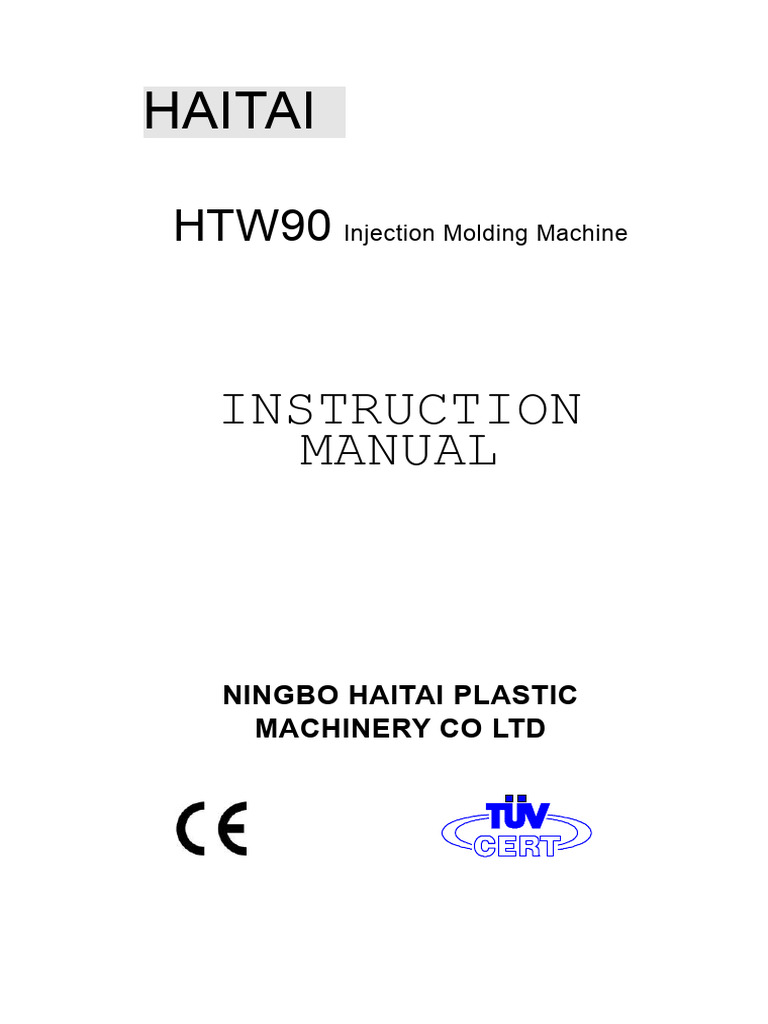 MANUAL HTW90普通机 | PDF | Mechanical Engineering