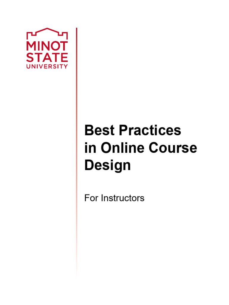 Best Practices Online Courses | PDF | Educational Technology | Learning