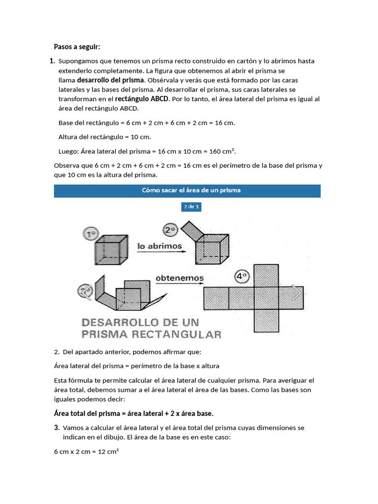 Desarrollo de Un Prisma | PDF
