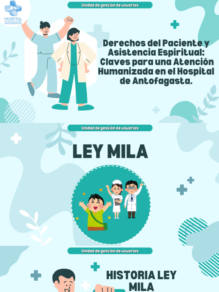 Ley Dominga y Ley Mila Ley Derechos de Los Pacientes | PDF | Hospital
