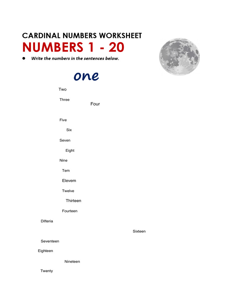 Homework - Numbers | PDF
