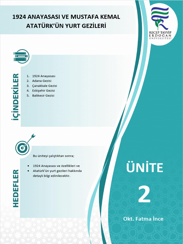 AİİT - Bahar - 2.Ünite | PDF