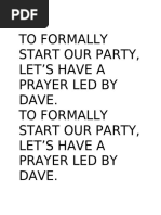 EMCEE Christmas Party Script | PDF | Christmas | Religious Festival Or ...