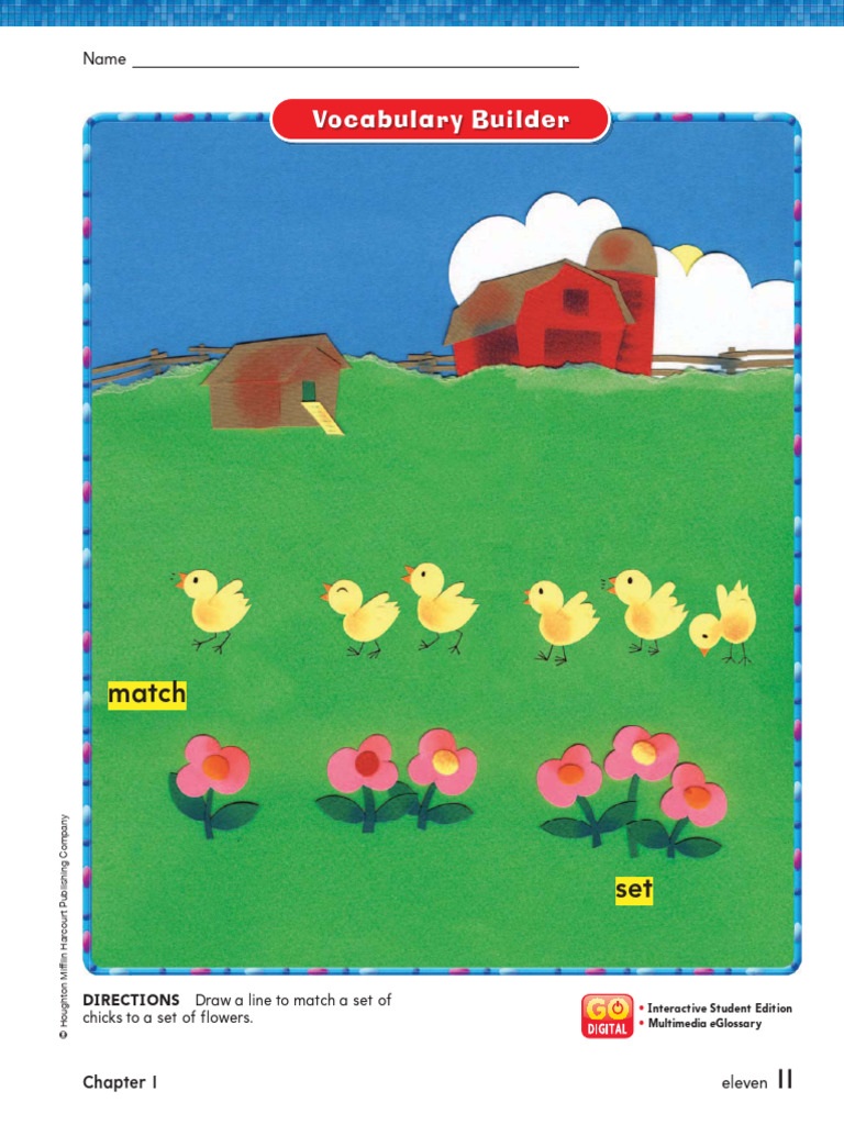 Interactive Vocabulary Builder Activity | PDF