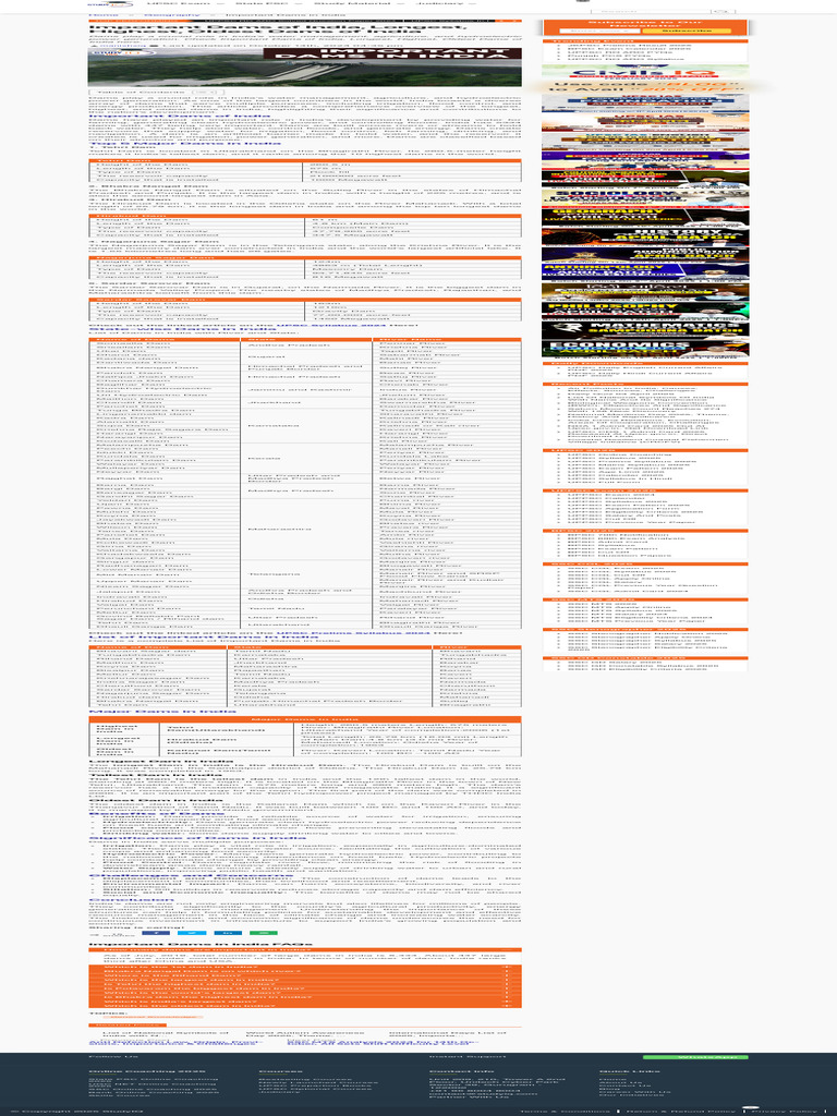 India's Longest and Tallest Dams Overview | PDF | Hydroelectricity | Climate Change Mitigation