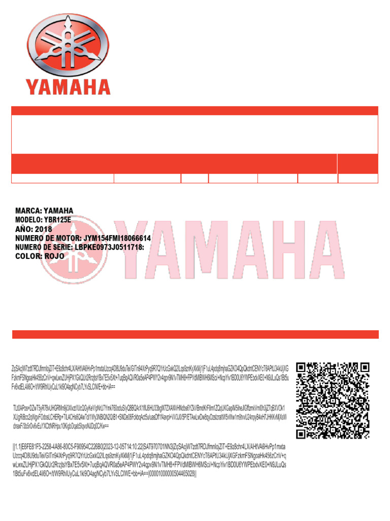 693250896-Factura-Yamaha-Ybr125 2018 | PDF