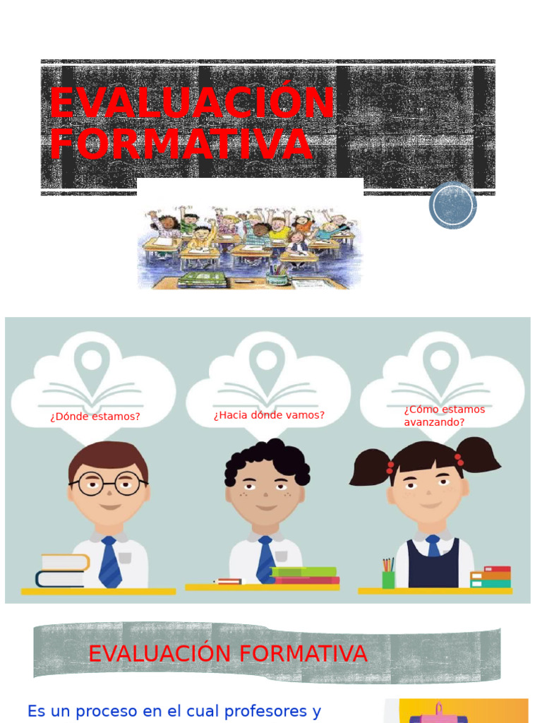 Evaluacion Formativa | PDF | Enseñando | Evaluación