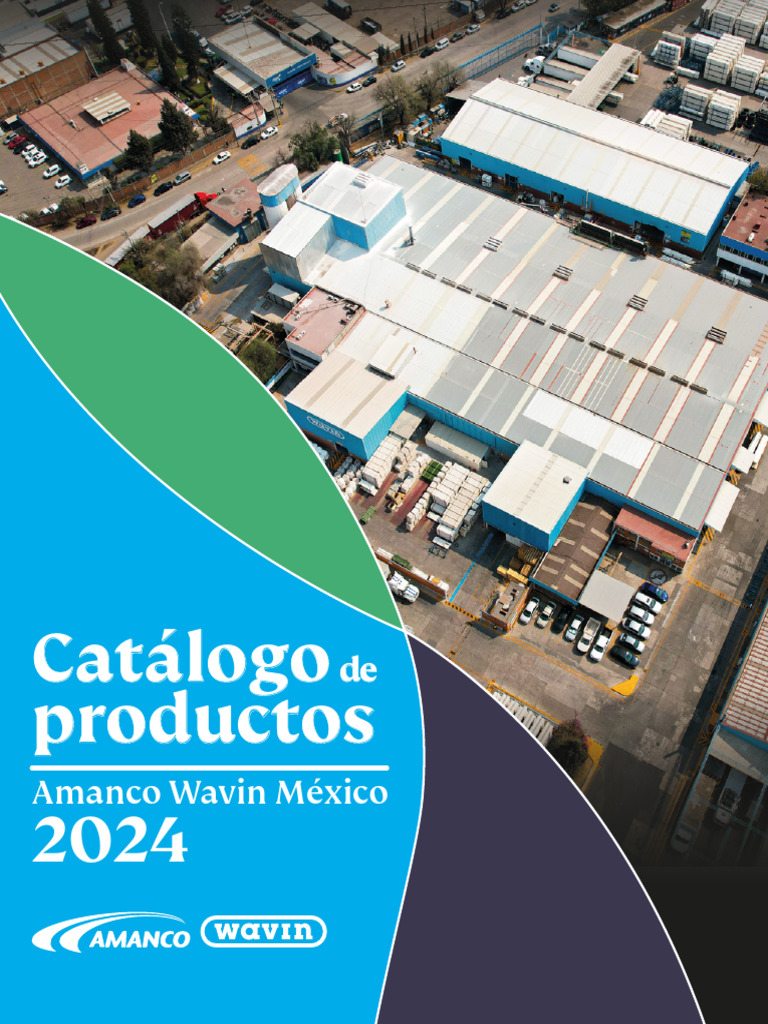 Catálogo General Amanco Wavin 2024 | PDF | Tubería (transporte de ...