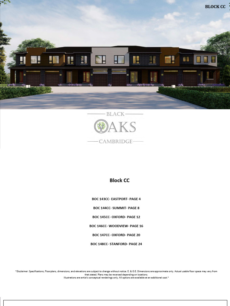 Block CC Condo Models Overview | PDF | Bathroom | Interior Design