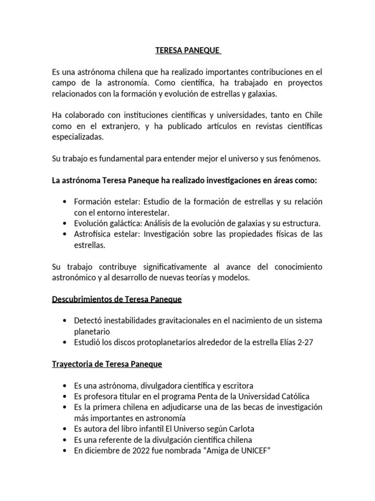 Teresa Paneque | PDF