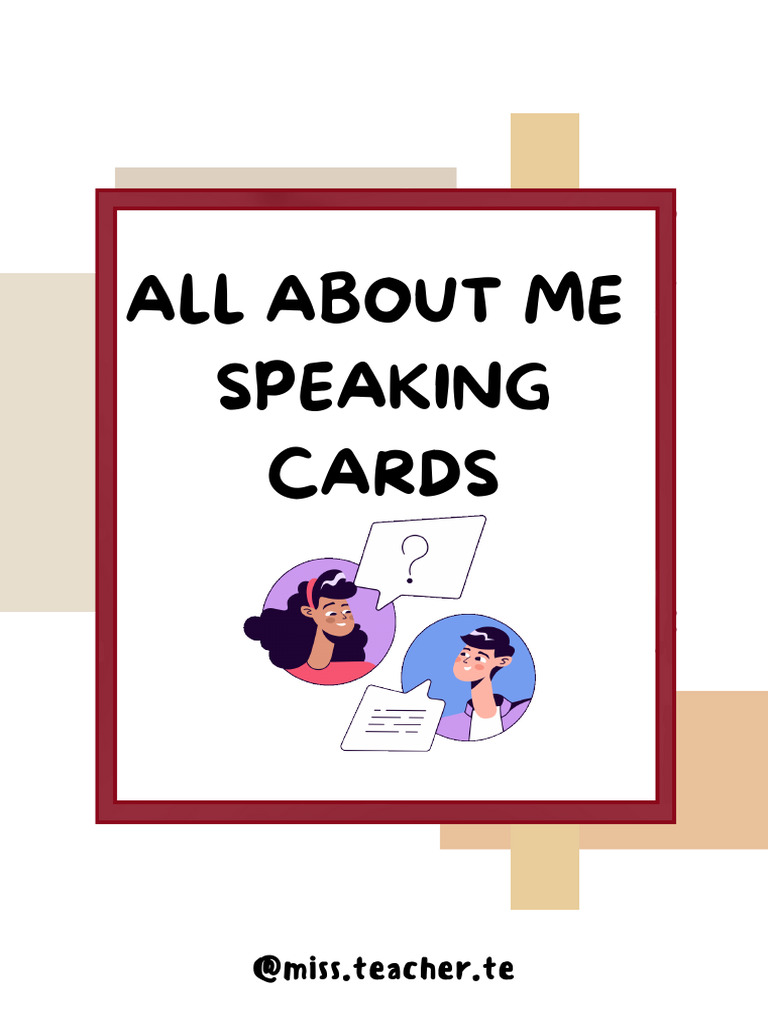 All About Me Questions | PDF | Grabación de sonido