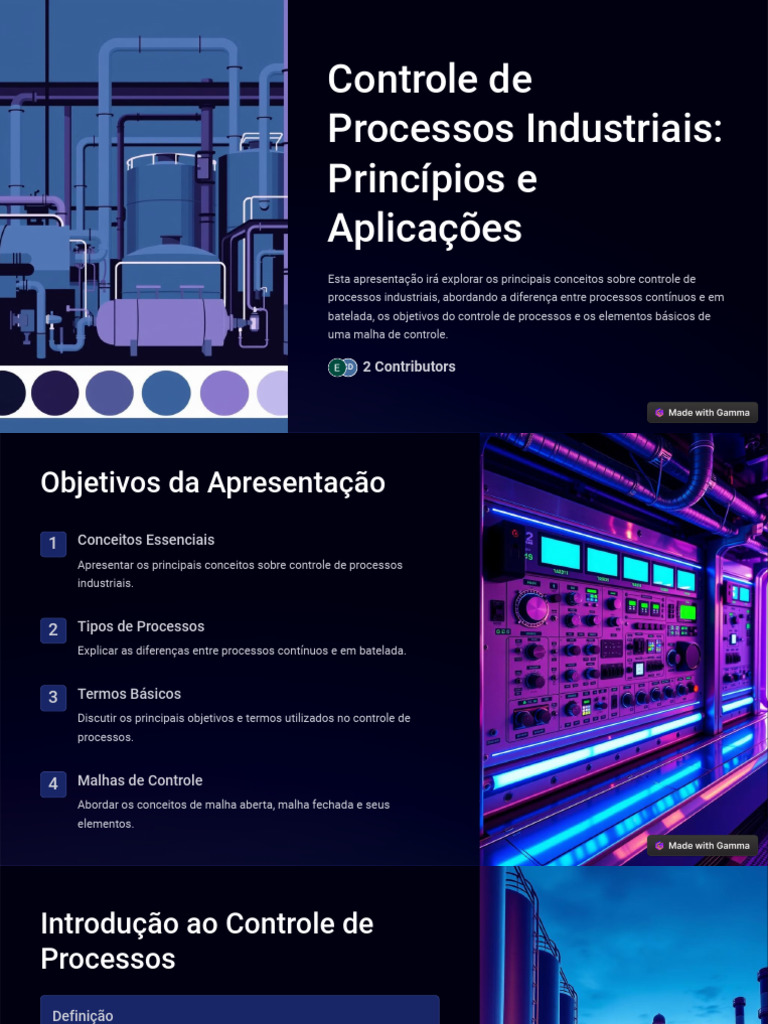 Controle de Processos Industriais | PDF | Comentários | Telemetria