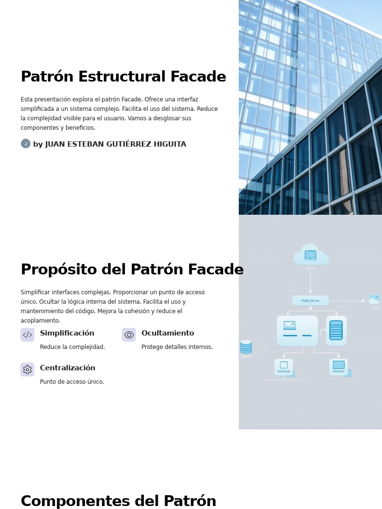 Patron Estructural Facade | PDF | Software | Programación de computadoras