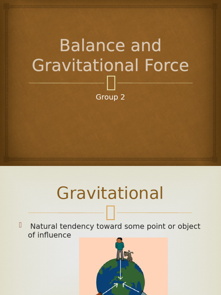 Balance and Gravitational Force | PDF | Symmetry | Geometry