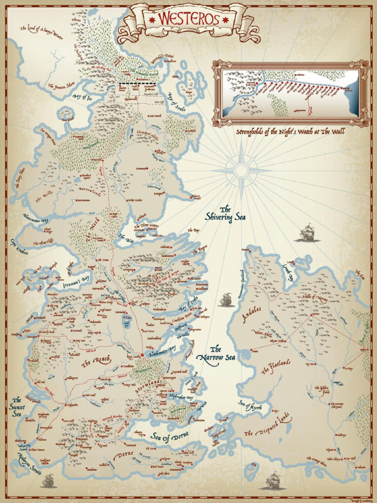 Game of Thrones Map Poster | PDF