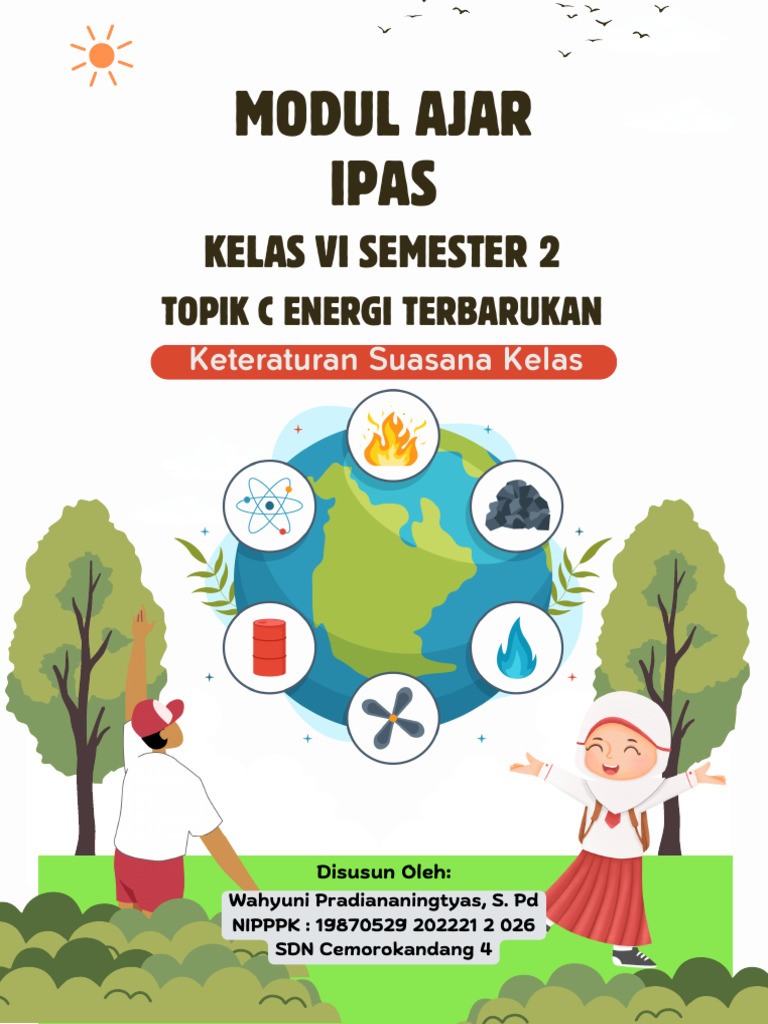 Modul Ajar Ipas Supervisi Kelas Vi Keteraturan Suasana Kelas | PDF
