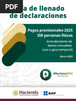 Instructivo para Actualizar RIF 2025 | PDF