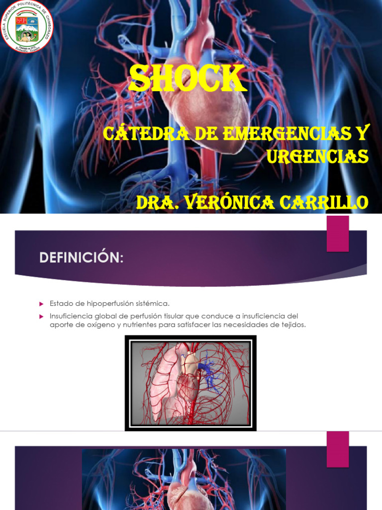 Shock (1) 2 | PDF | Choque (circulatorio) | Sangre