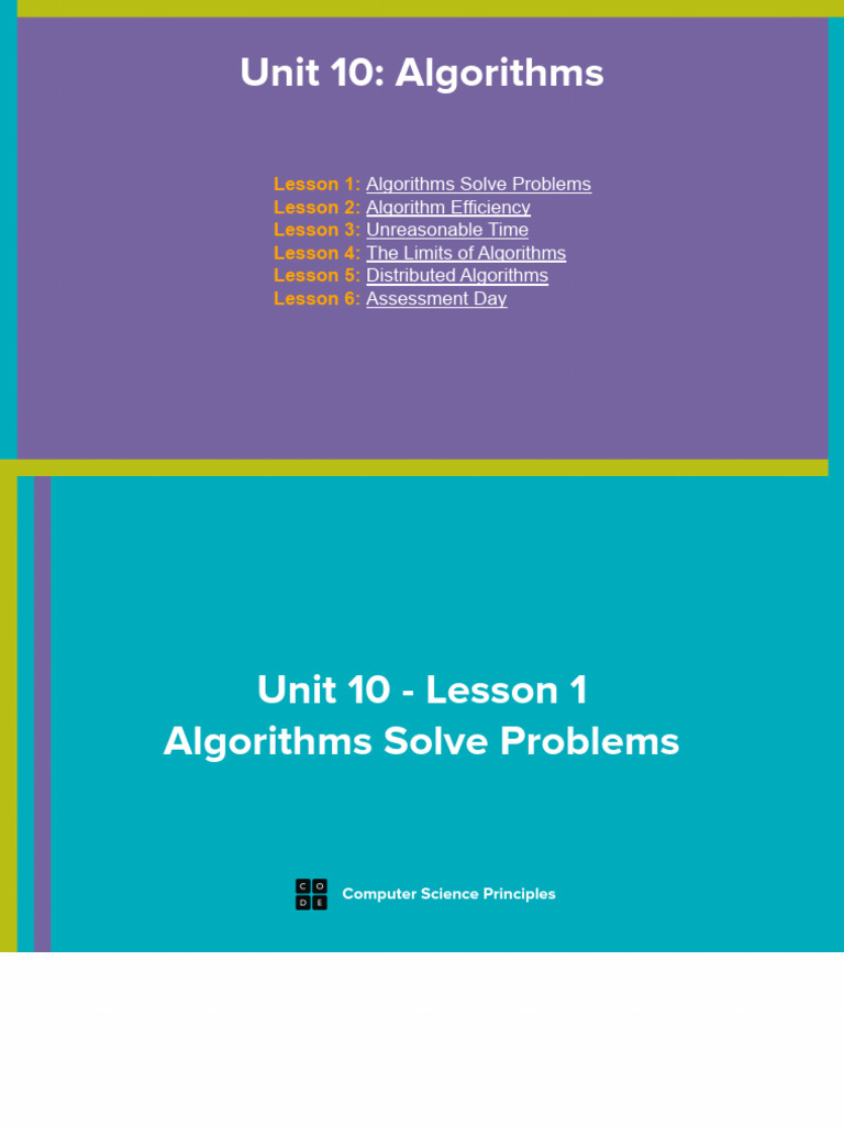 CSP '24-25 Unit 10 - Algorithms | PDF | Computational Complexity Theory ...