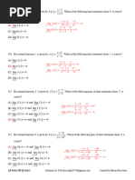 Progress Check Unit 3A MCQ Ans | PDF | Angle | Function (Mathematics)