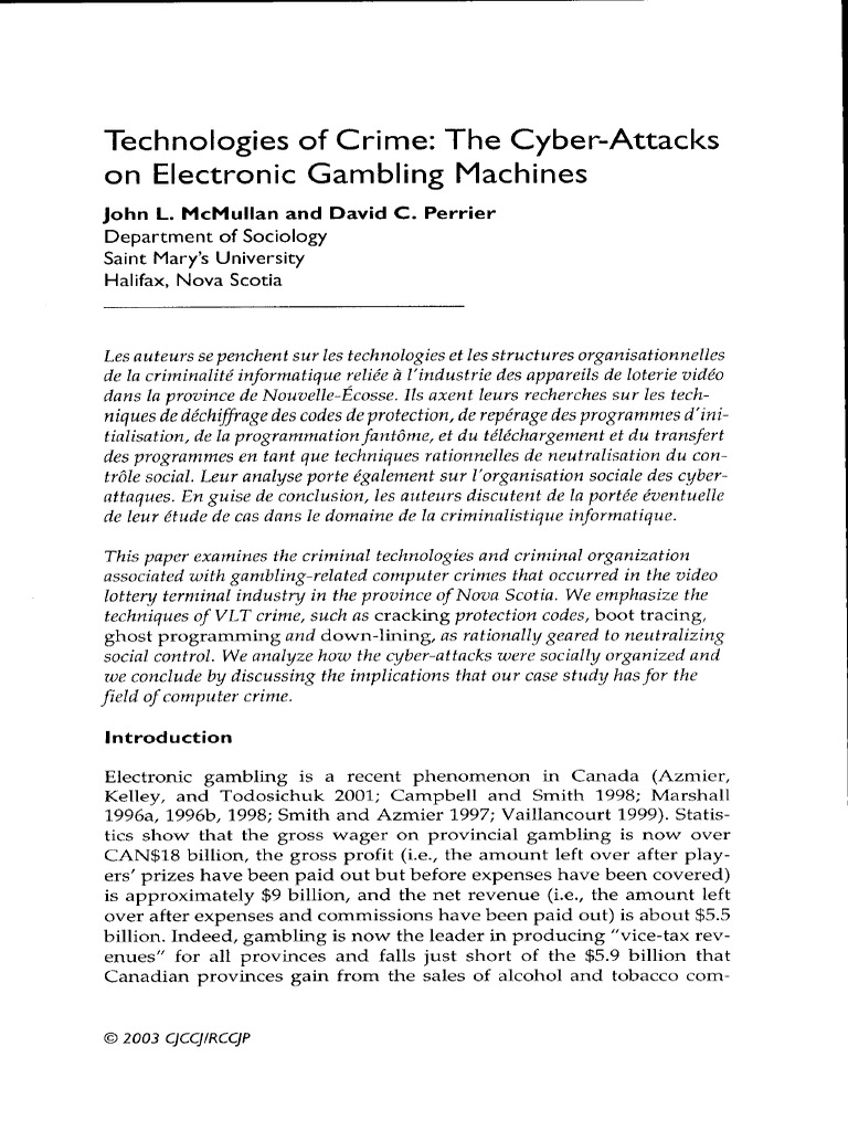 Technologies of Crime Cyber Attacks | PDF | Copyright | Social Information Processing