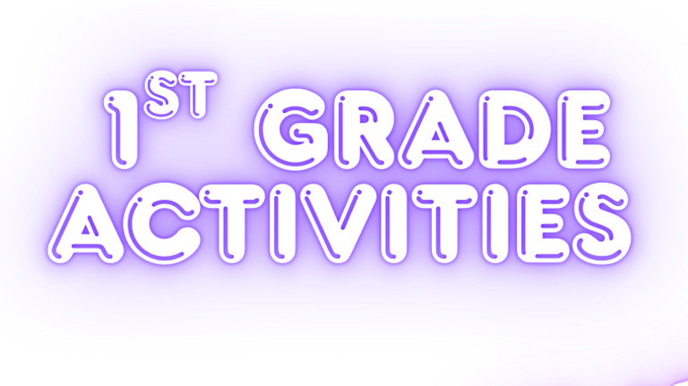 1st Grade Activities | PDF