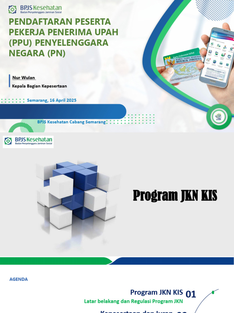 Sosialisasi JKN Bagi PPU PN BKD Prov Jateng April 2025 | PDF