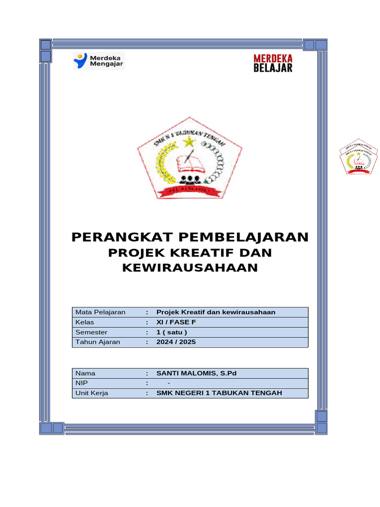 Cover-Modul Ajar - Silabus - Web.id | PDF