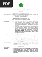 Contoh SK Tim BOS Sekolah 2025 | PDF